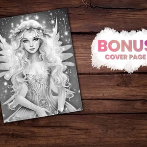 33 Winter Fairies 2 Coloring Book Pages, Adults Kids Instant Download ...