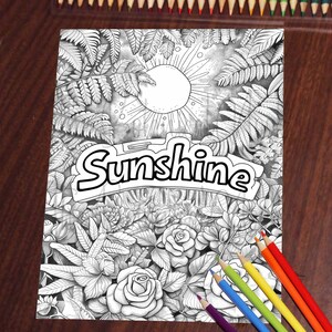 30 Happiness Activity Variety Pack Coloring Pages Book, Adults + Kids ...