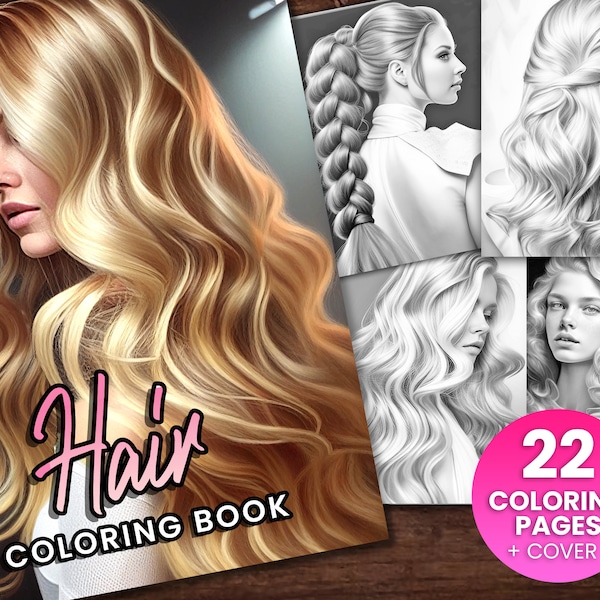 Hairstyle Book - Etsy