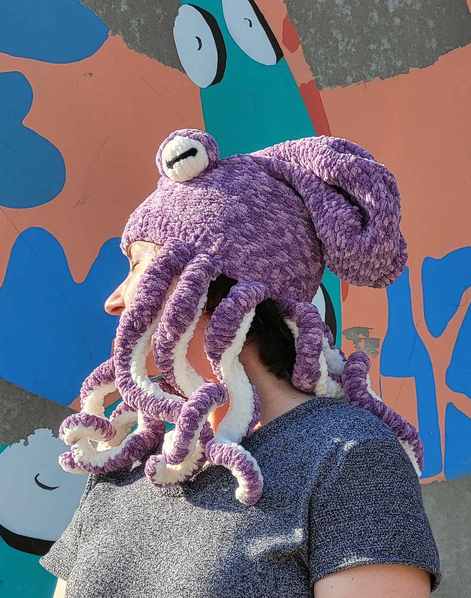 Octopus Hat Knitting Pattern - Instant PDF Download - Adult Size - Etsy