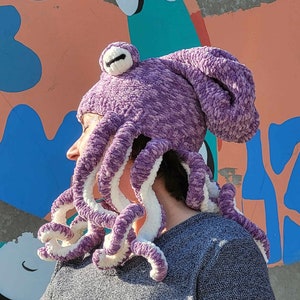 Octopus Hat Knitting Pattern - Instant PDF Download - Adult Size - Etsy