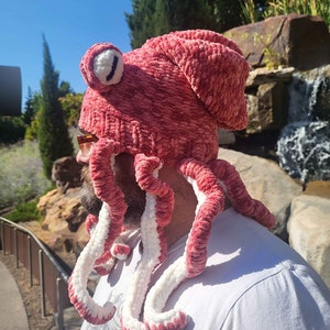 Octopus Hat Knitting Pattern - Instant PDF Download - Adult Size - Etsy