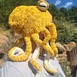 Octopus Hat Knitting Pattern - Instant PDF Download - Adult Size - Etsy