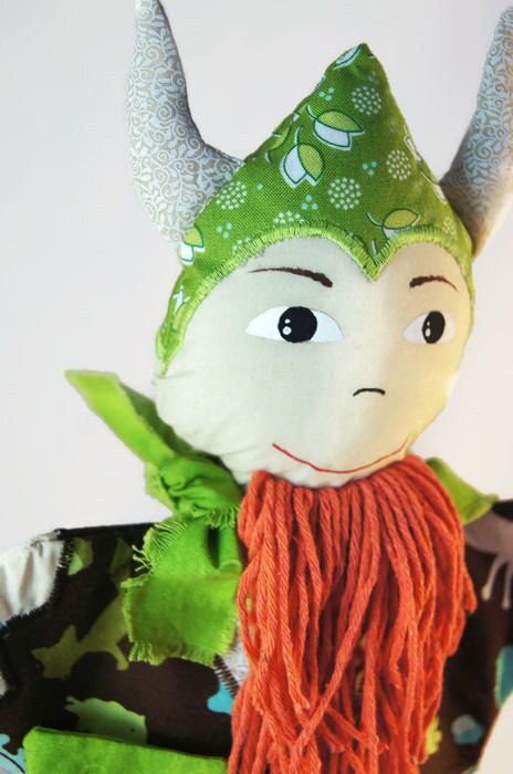 Stuffed Viking Hand Puppet Toy - Etsy