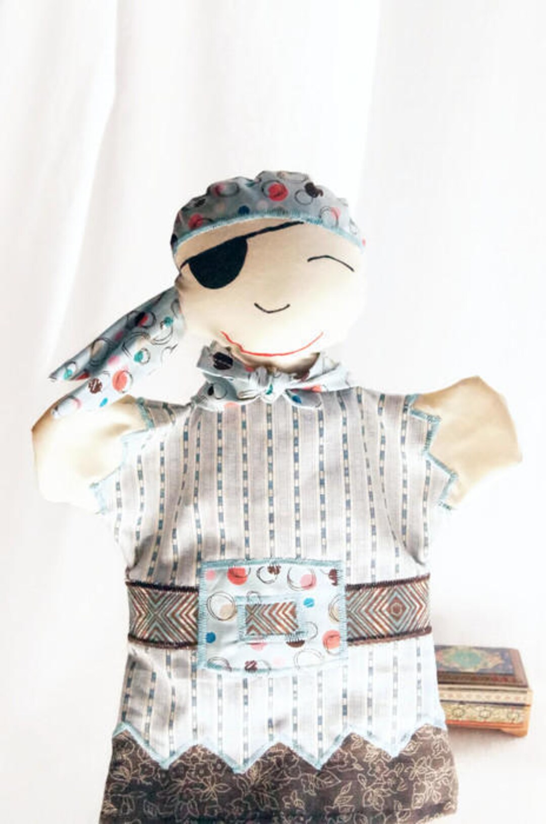 Hand Puppet Pirate Pirate Toy Handmade Puppet Pirate Gift - Etsy Canada