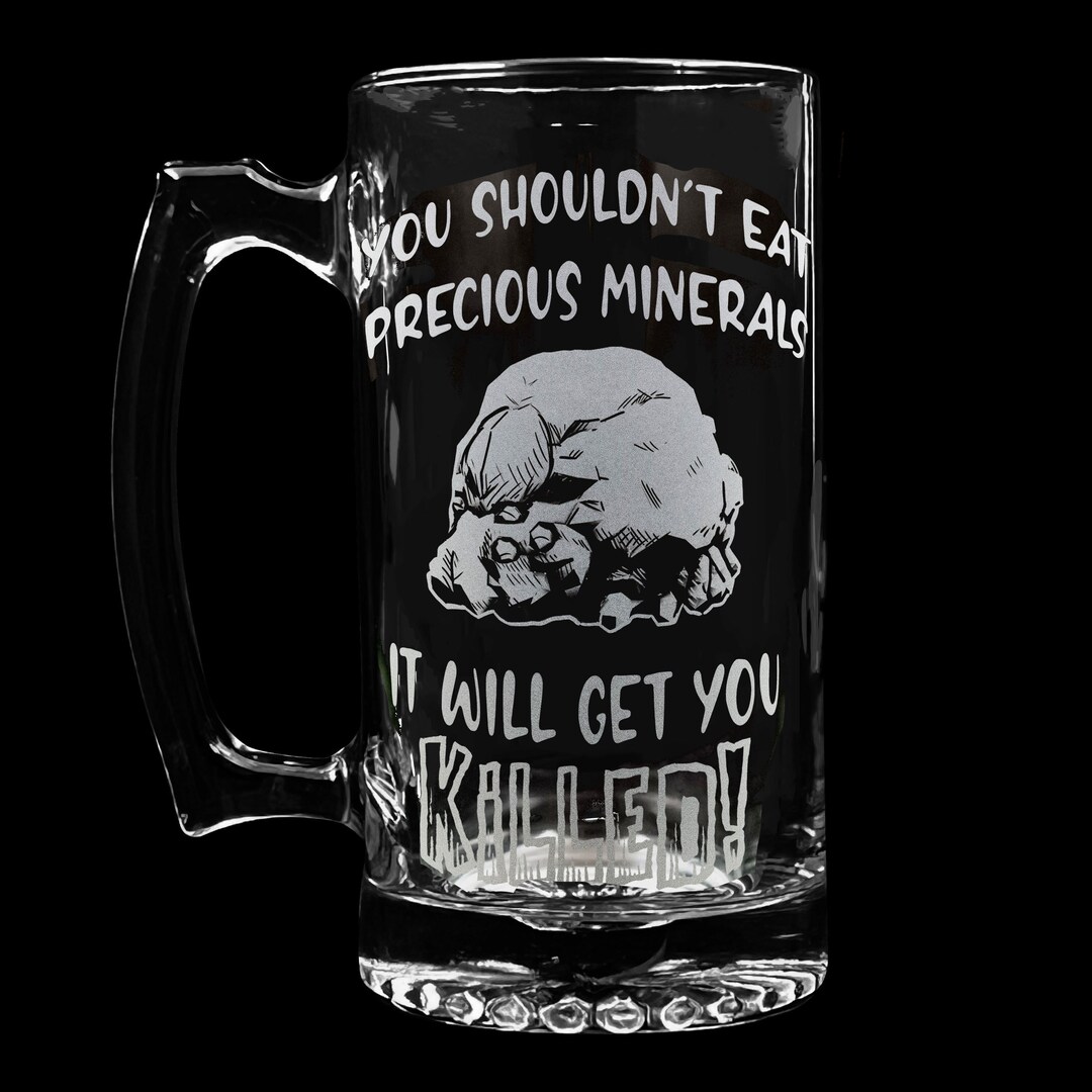 Fan Art Lootbug Funny Engraved Beer Stein Dishwasher Safe Meme Tankard ...