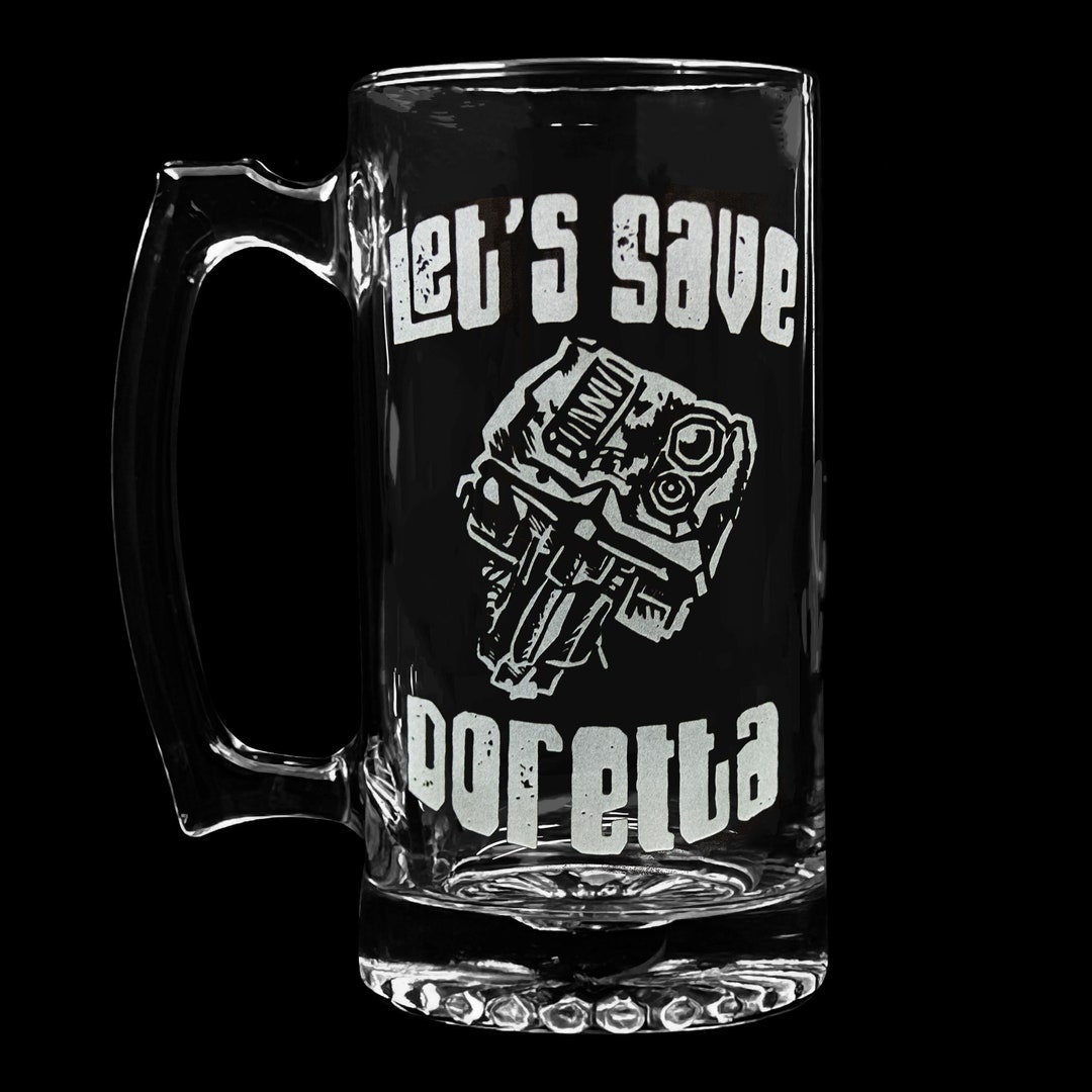 Fan Art DRG DORETTA Drilldozer Funny Engraved Beer Stein Dishwasher ...