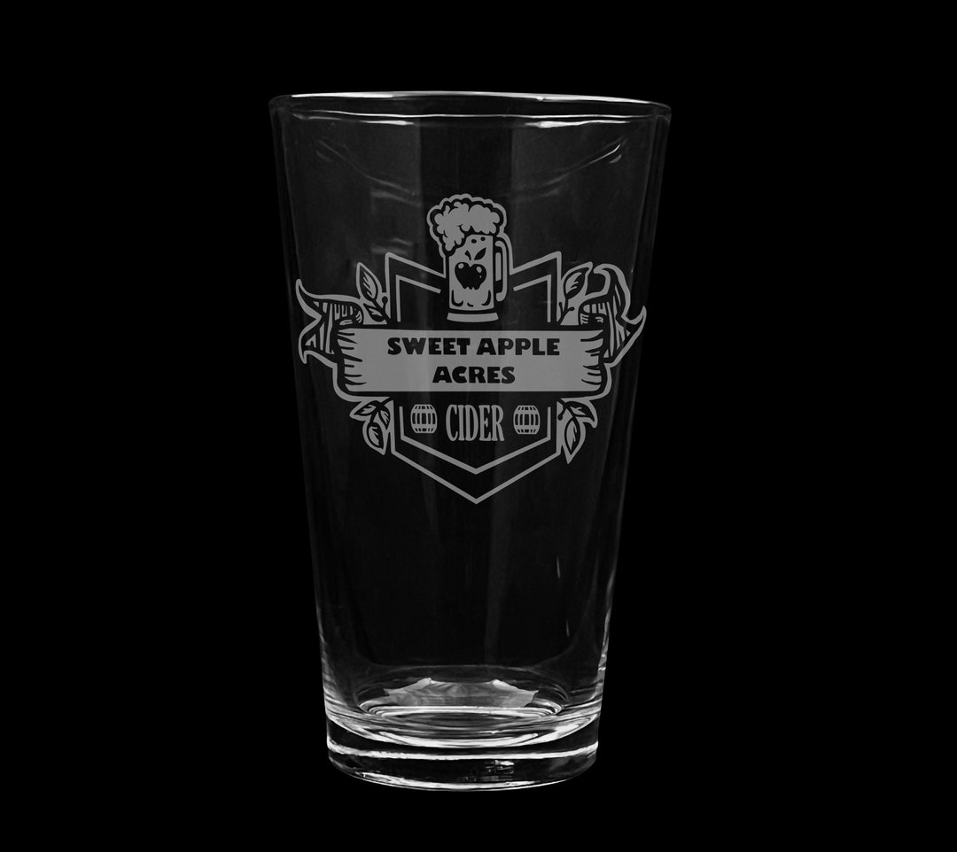 Fan Art Sweet Apple Acres Cider MLP Brony Glass Available on Mugs ...