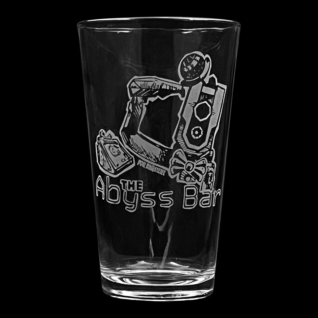 Fan Art DRG Lloyd TIP-C the Abyss Bar Logo Mining Pint Glass, Tumbler ...