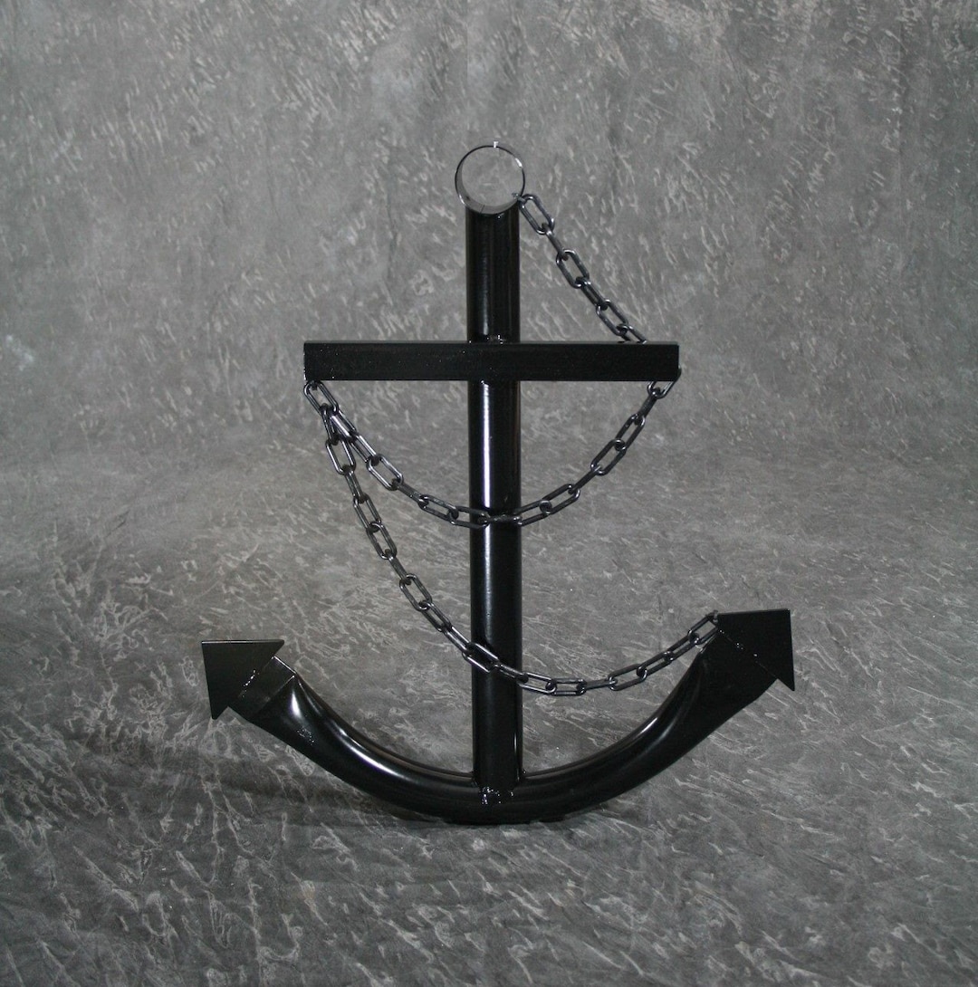 3' Anchor, Nautical Decor, Steel Anchor, Nautical, Navy, Free Shipping ...