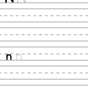 Handwriting Penmanship Worksheets Alphabet Primary Preschool ...