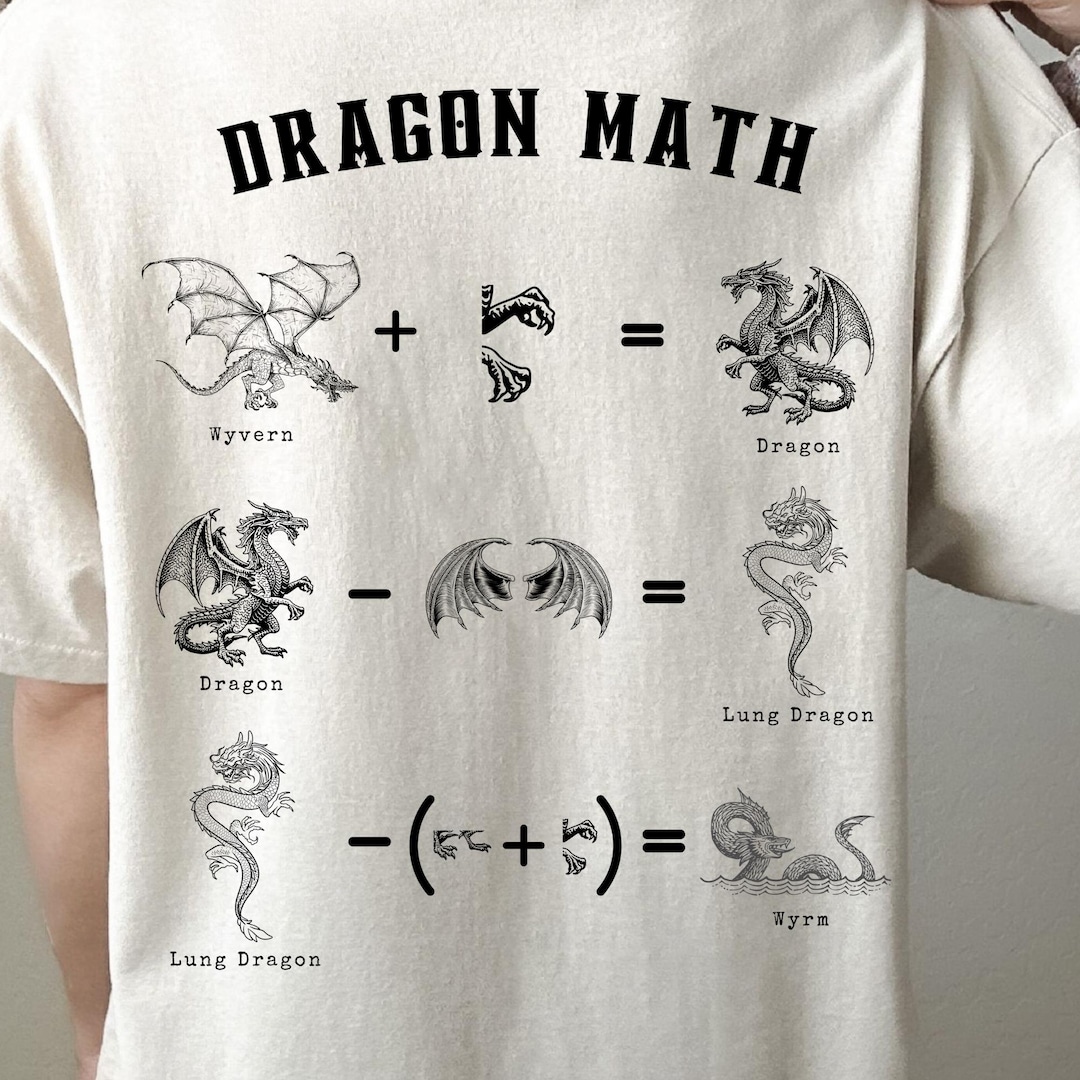 Dragon Math Dragon Varieties Wyvern Wyrm Fourth Wing Acotar Dragon ...