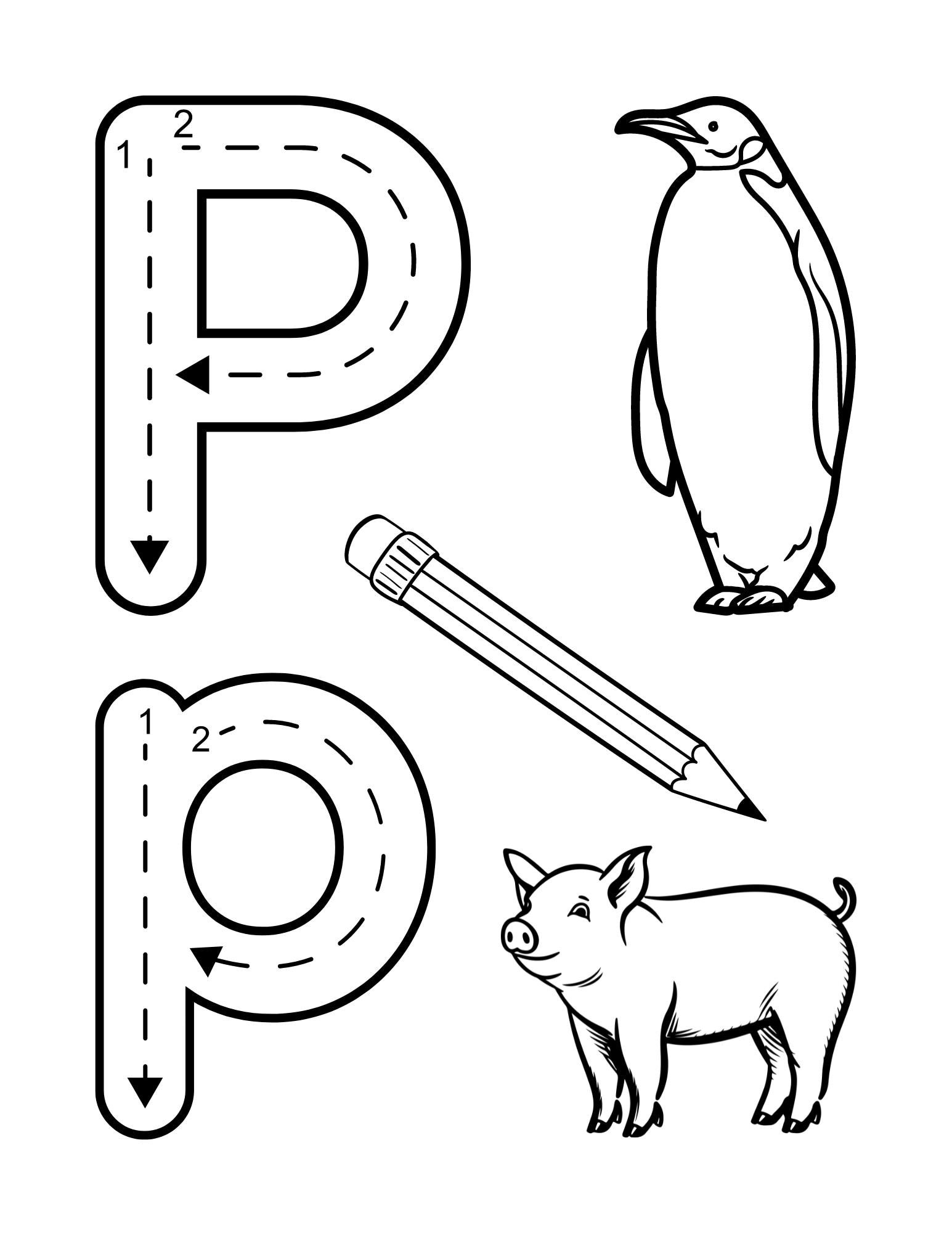 ABC Coloring Pages Worksheet Alphabet Primary Preschool Kindergarten ...