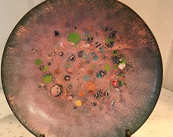 Enamel Copper Plate | Etsy