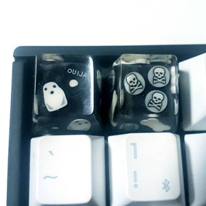Artisan Keycaps - ESC Key - Oem and Sa Profile - Ghosts - Ouija - Skull ...