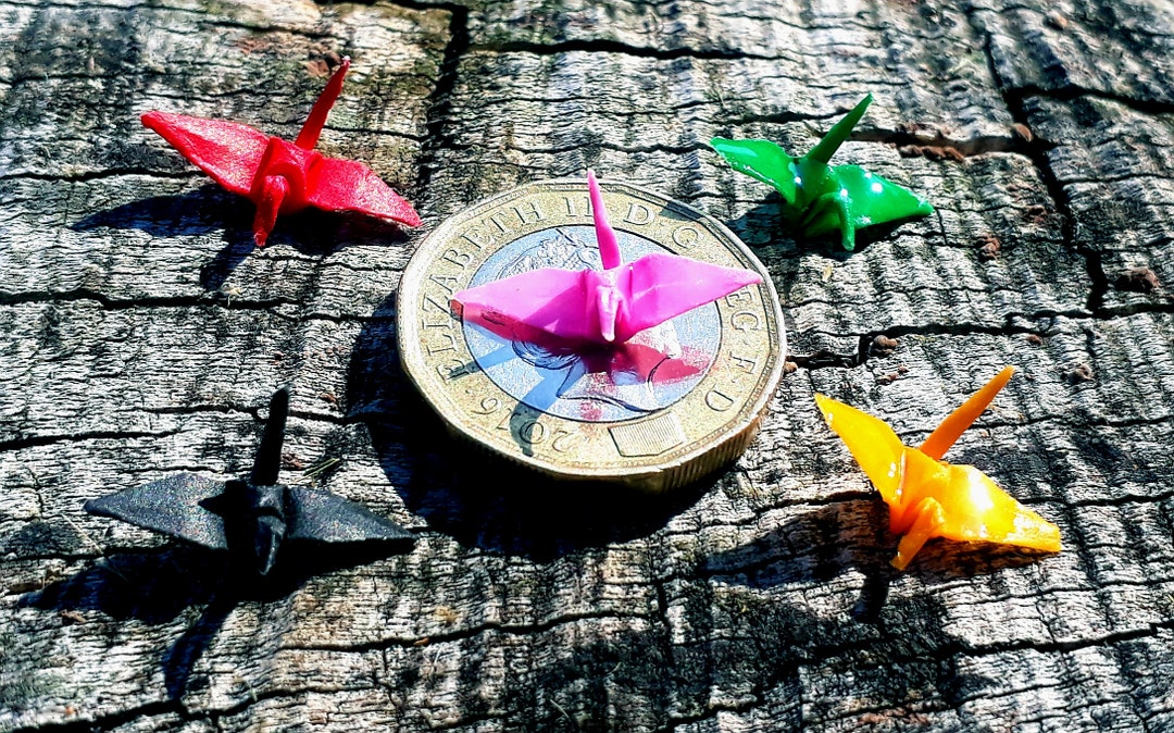 Miniature Micro Origami Cranes - Etsy