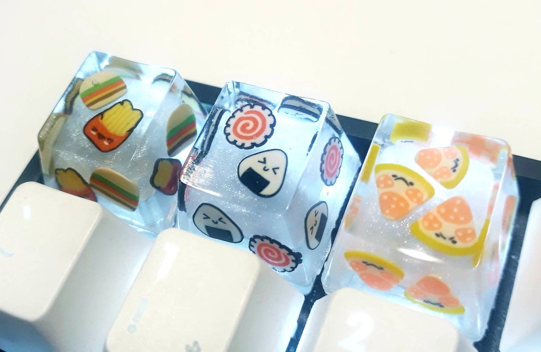 Artisan Keycaps - ESC Key - Oem and Sa Profile - Sushi - Pizza - Fast ...