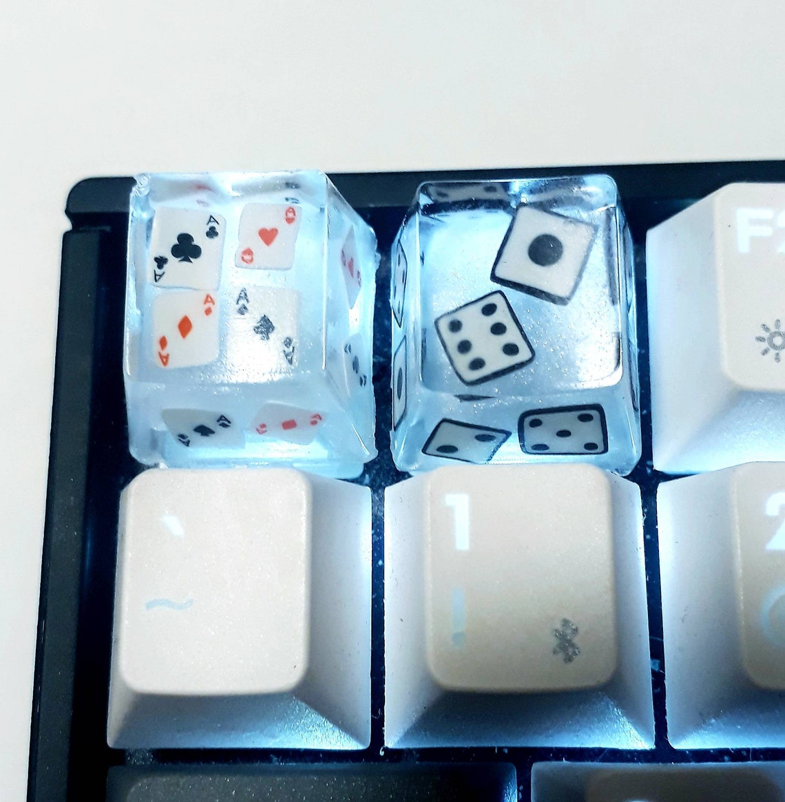 Artisan Keycaps - ESC Key - Oem and Sa Profile - Poker Cards - Domino ...