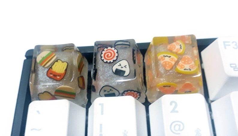 Artisan Keycaps - ESC Key - Oem and Sa Profile - Sushi - Pizza - Fast ...