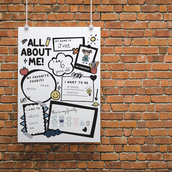 Student Of The Week Poster Template