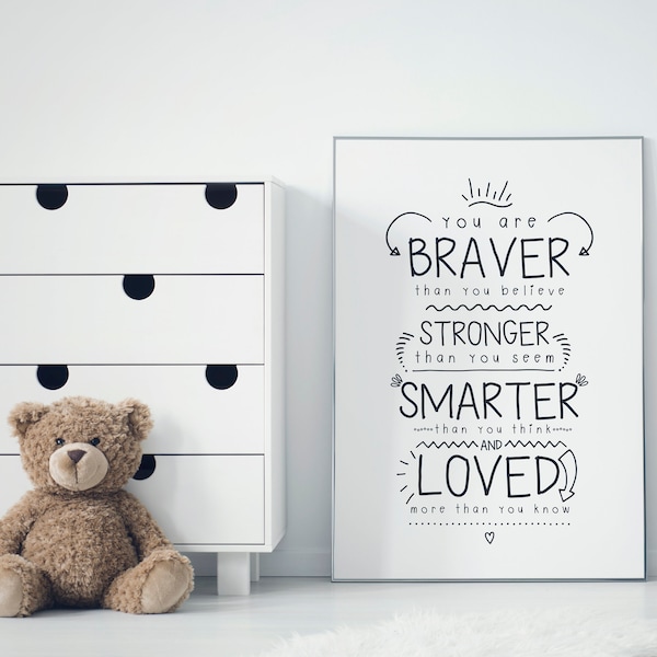 You Are Braver - Etsy