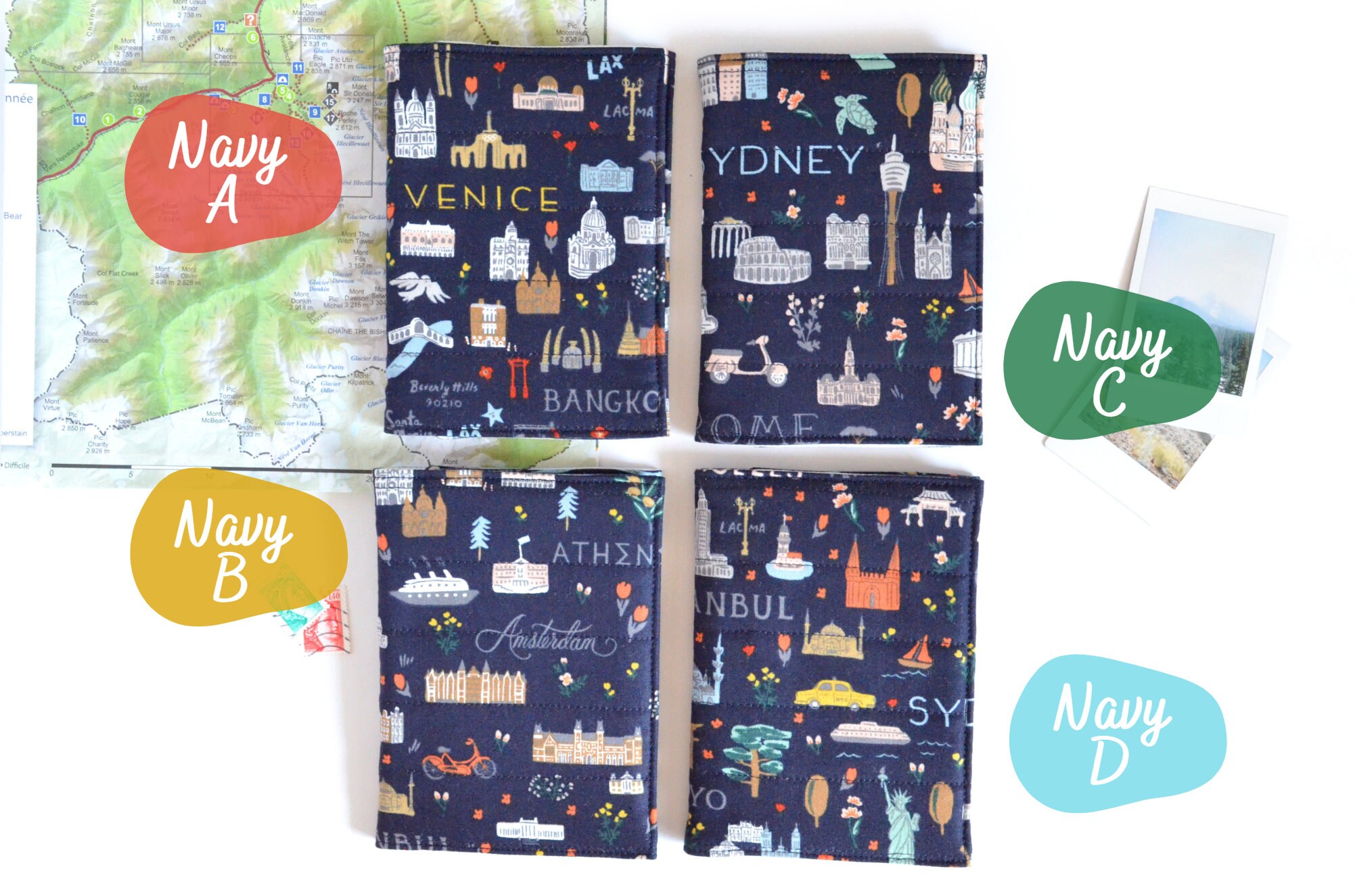 Rifle Paper Co Passport Cover Rifle Travel Wallet Passport - Etsy Canada