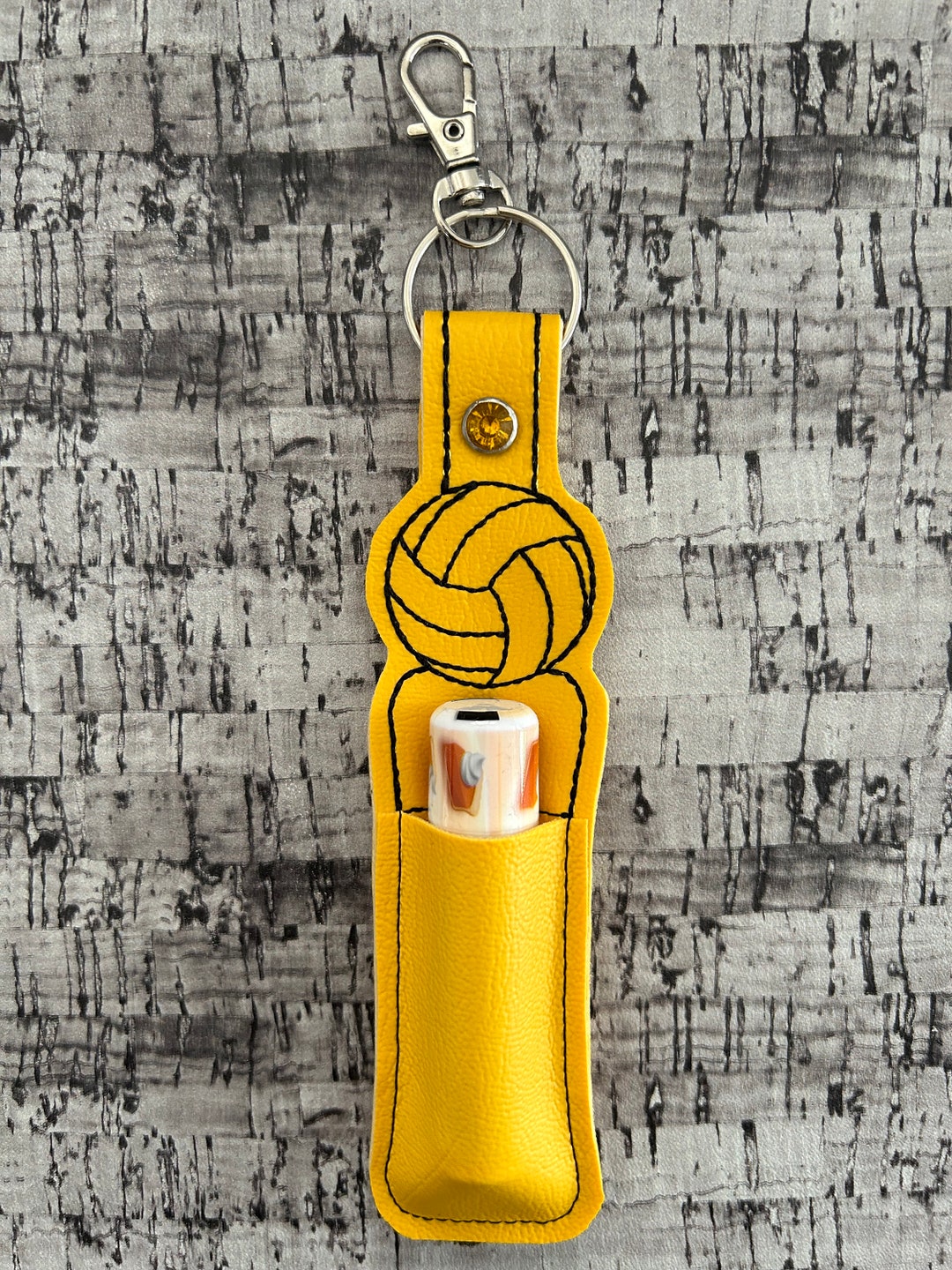 Water Polo Lip Balm /chapstick Holder, Key Chain, Purse, Backpack ...
