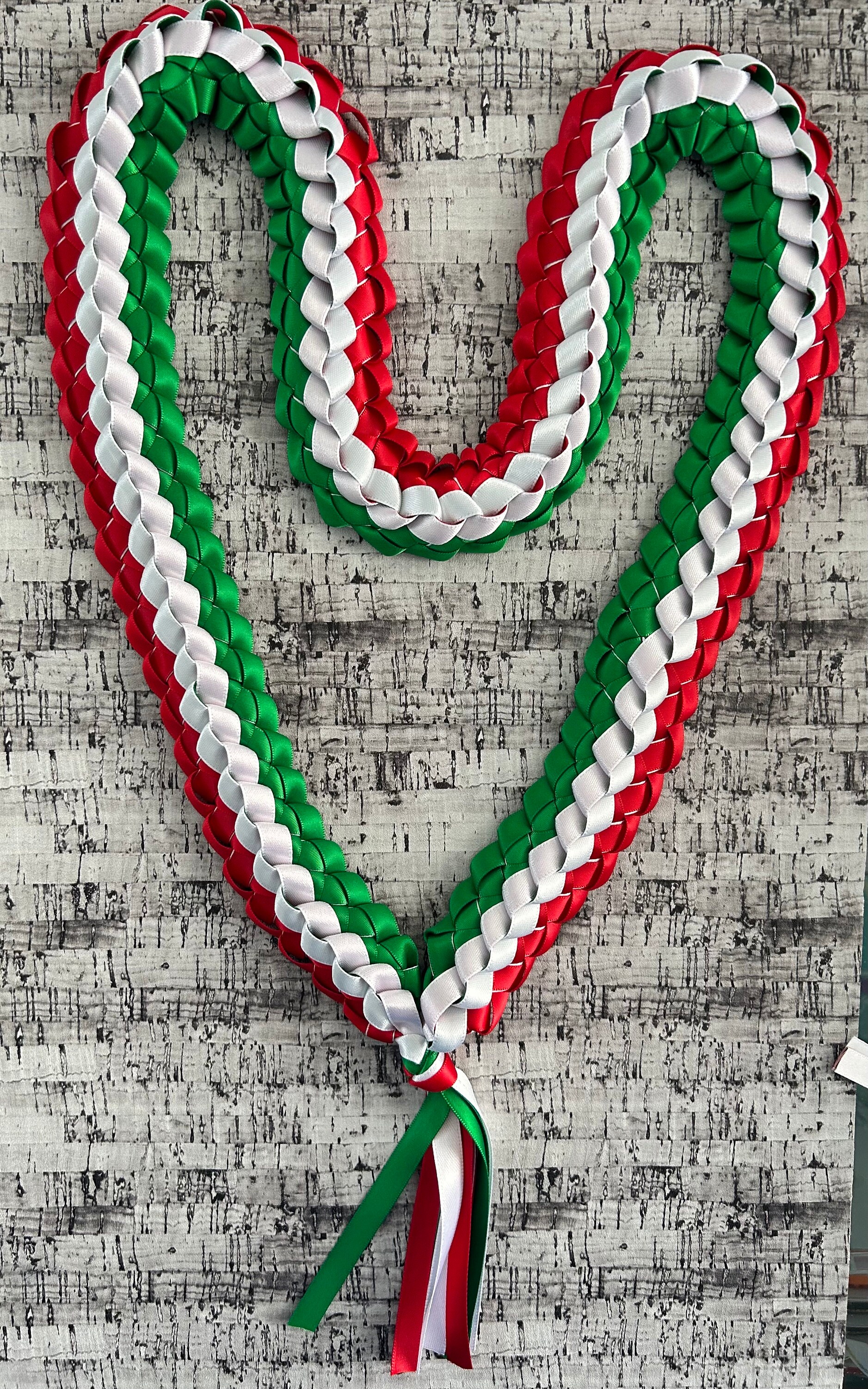 Graduation Double Braided Ribbon Leis Handmade Mexico - Etsy