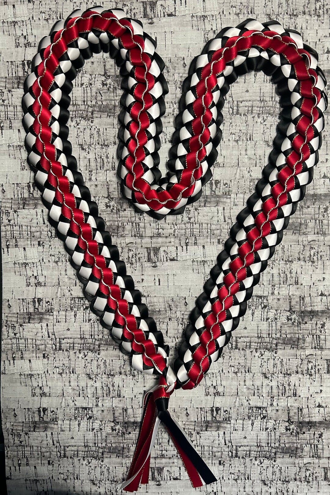 Graduation Double Braided Ribbon Leis Handmade - Etsy