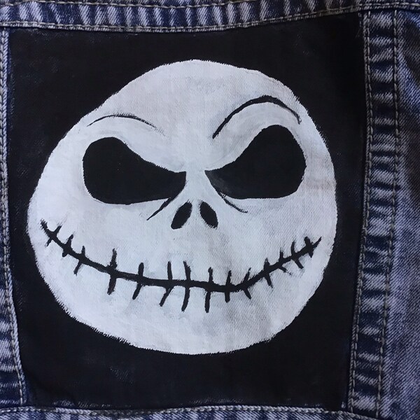Jack Skellington Jacket - Etsy