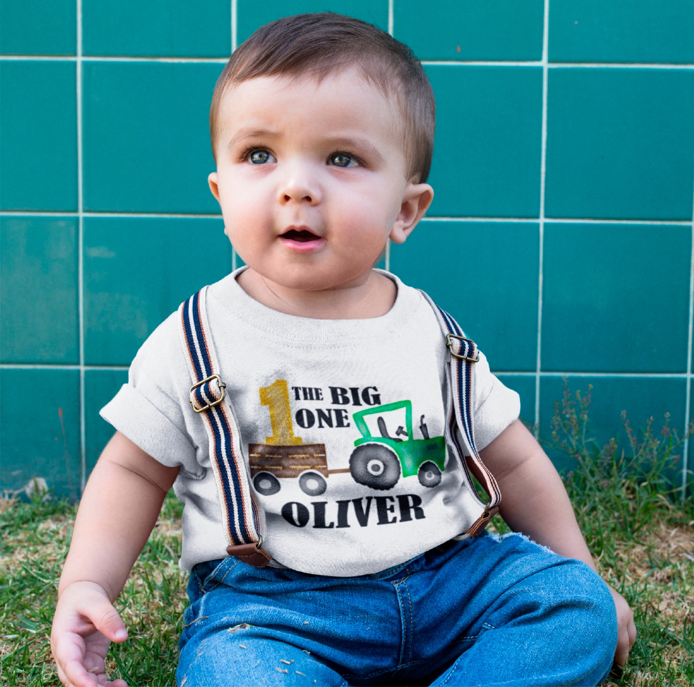 First Birthday Boy Onesie ® the Big One Birthday Shirt 1st | Etsy