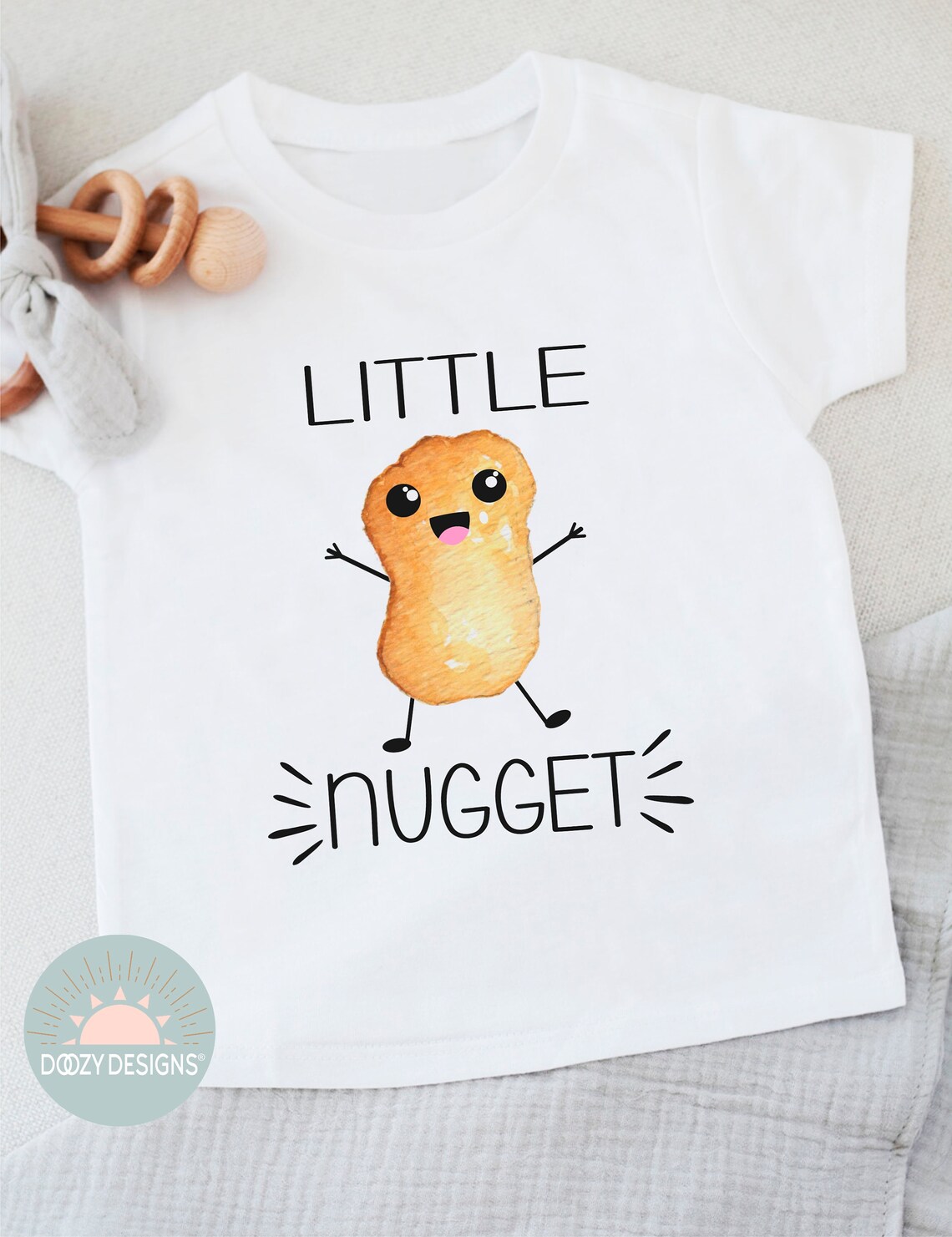 Little Nugget Onesie ® Chicken Nugget Baby Shirt Funny Baby - Etsy