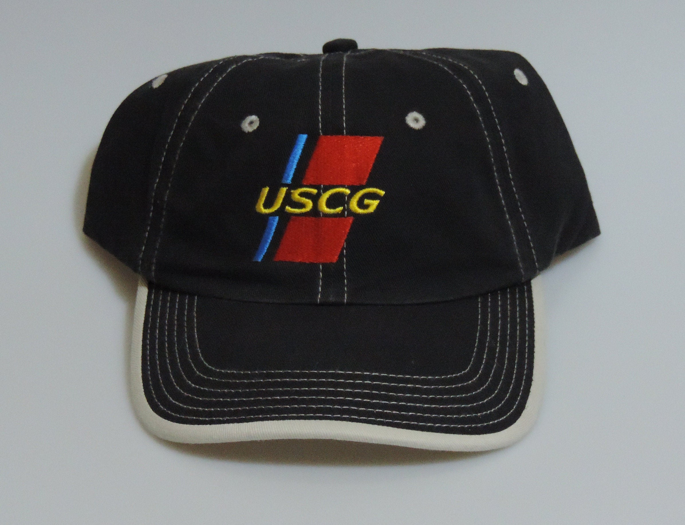 US Coast Guard USCG Vintage Washed Low Profile Ball Cap - Etsy