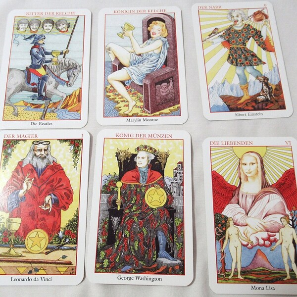 Vintage Tarot Deck - Etsy
