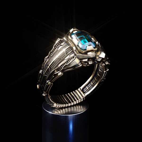 Sci Fi Ring - Etsy