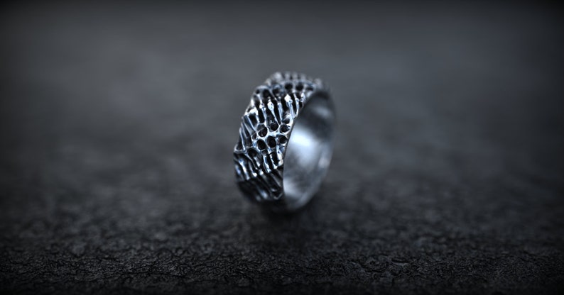 Gothic Engagement Ring Gothic Jewelry Cyberpunk Clothing - Etsy