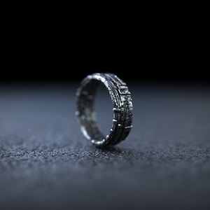 Futuristic Statement Ring | Dune Geometric Ring | Post Apocalyptic ...