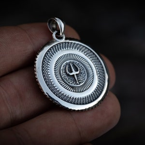 Buy Lord Shiva Pendant | Silver Shiva Necklace | Meditating Shiva ...