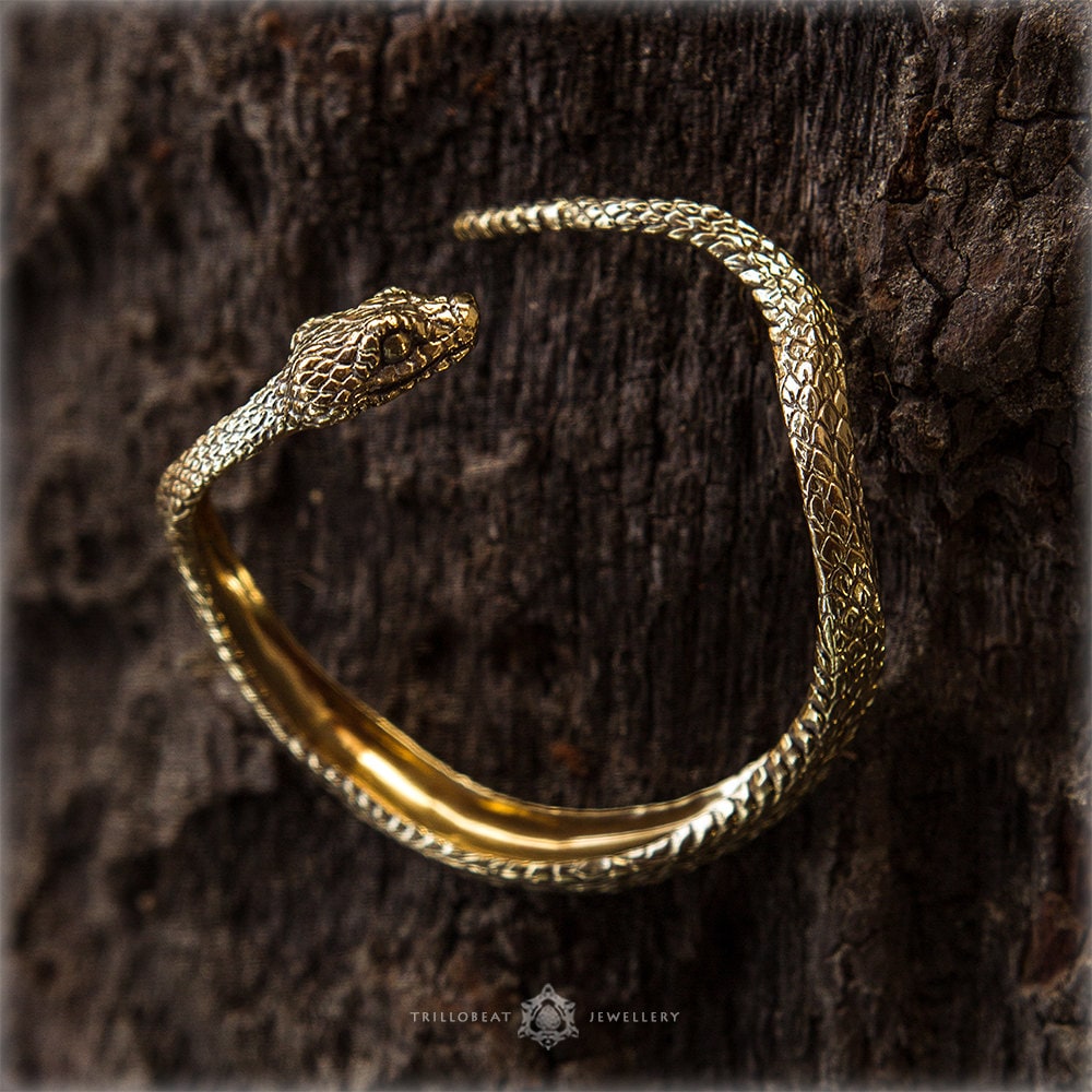 Snake Bangle | Cobra Bracelet | Silver Snake Bracelet | Serpent ...
