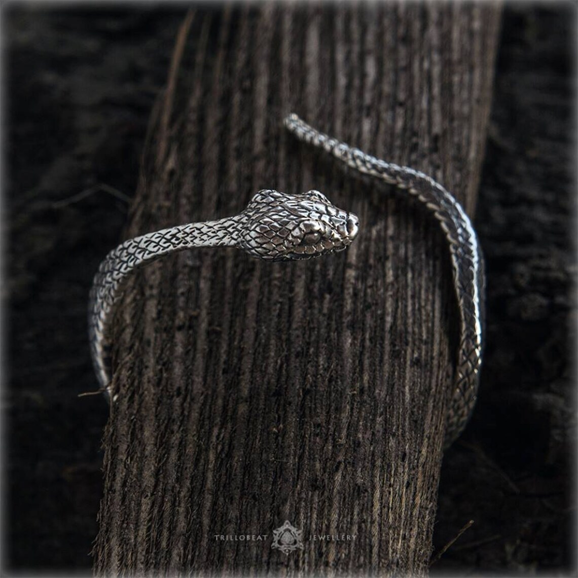 Snake Bangle | Cobra Bracelet | Silver Snake Bracelet | Serpent ...
