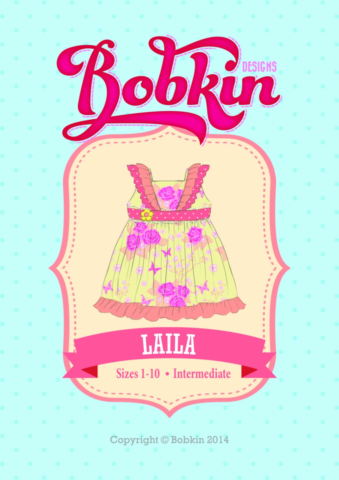 Pdf Sewing Pattern Retro Ruffle Dress Girls Toddlers Sz 1 to 10 - Etsy