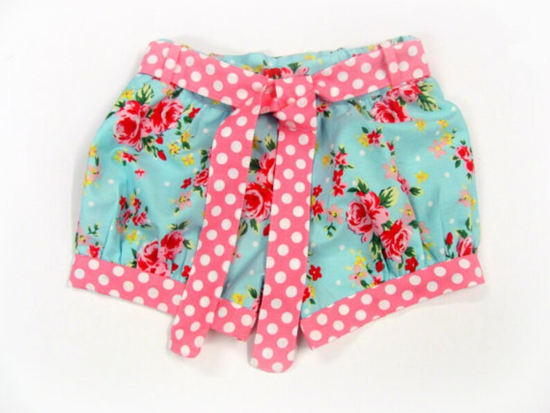 Bubble Shorts, Blue Jays Shorts PDF Sewing Pattern - Girls, Bubble ...