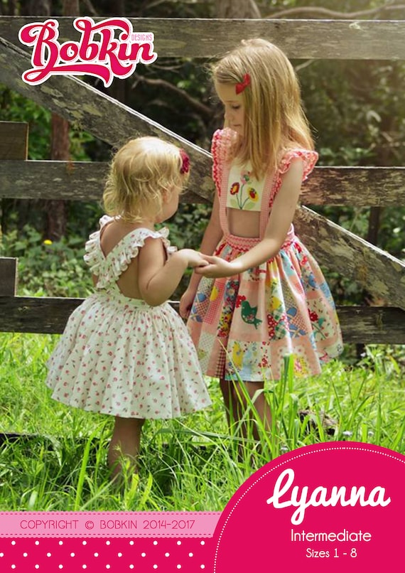 Girls Toddlers Pdf Pinny Pattern Vintage Ruffle Retro - Etsy