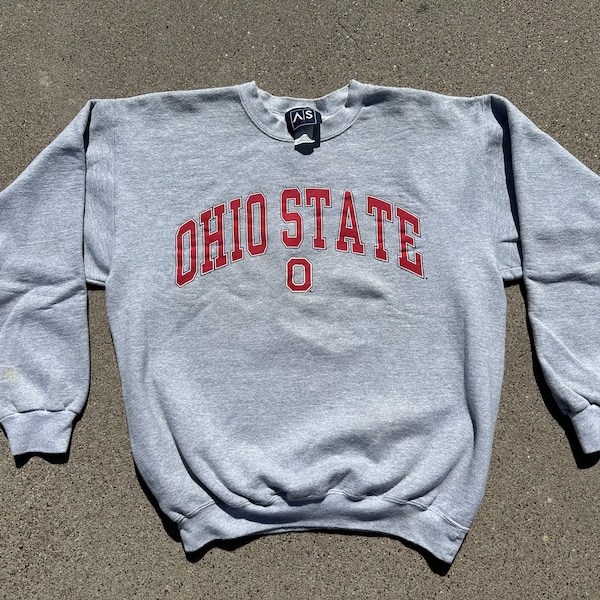 Ohio State Crew Neck Vintage - Etsy