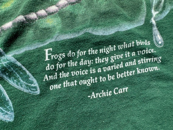 Vtg 90s Wild Tree Frog Rainforest Printed Graphic T-S… - Gem