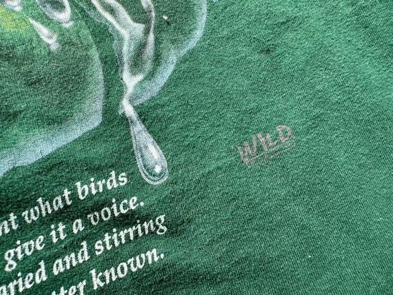 Vtg 90s Wild Tree Frog Rainforest Printed Graphic T-S… - Gem