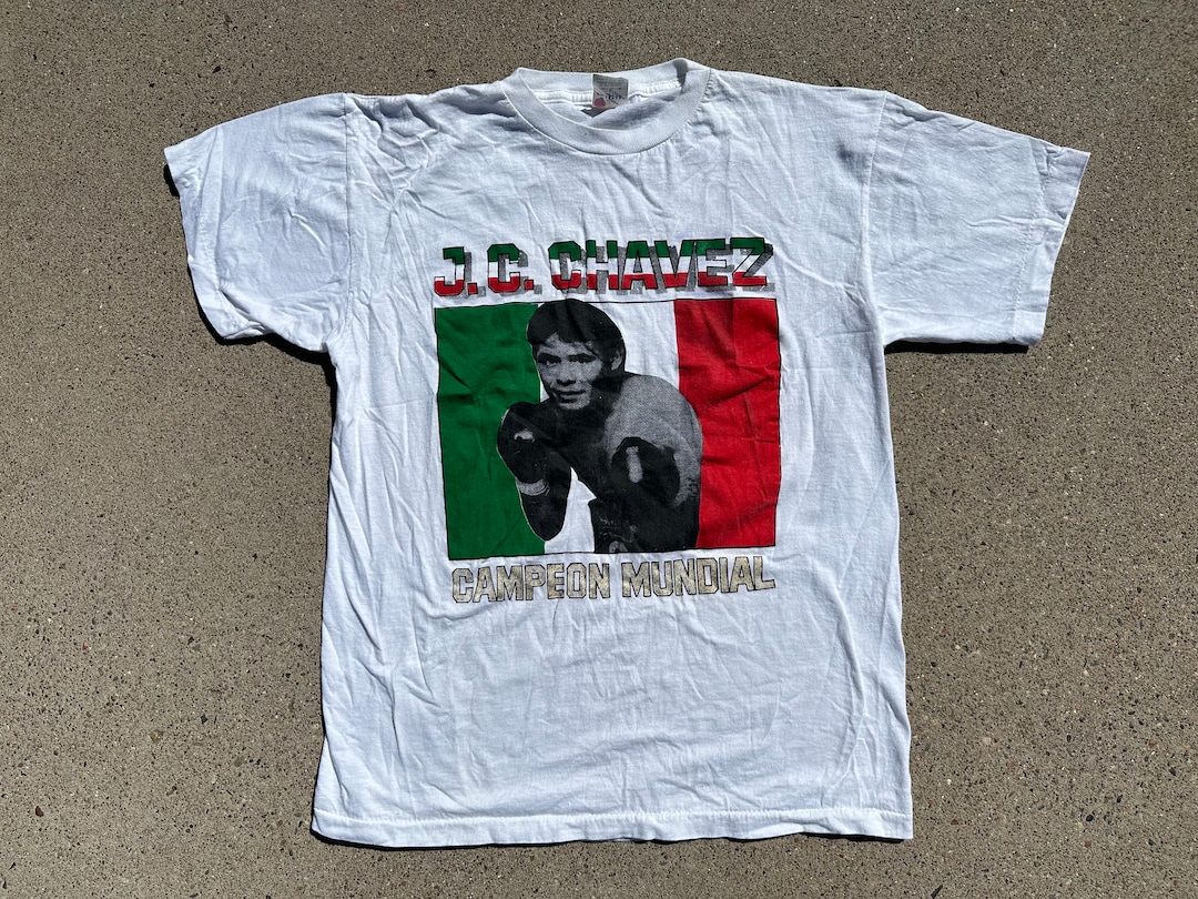 Vtg 80s Julio César Chávez "campeon Mundial" World Champion Boxing ...