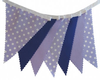 Purple bunting | Etsy