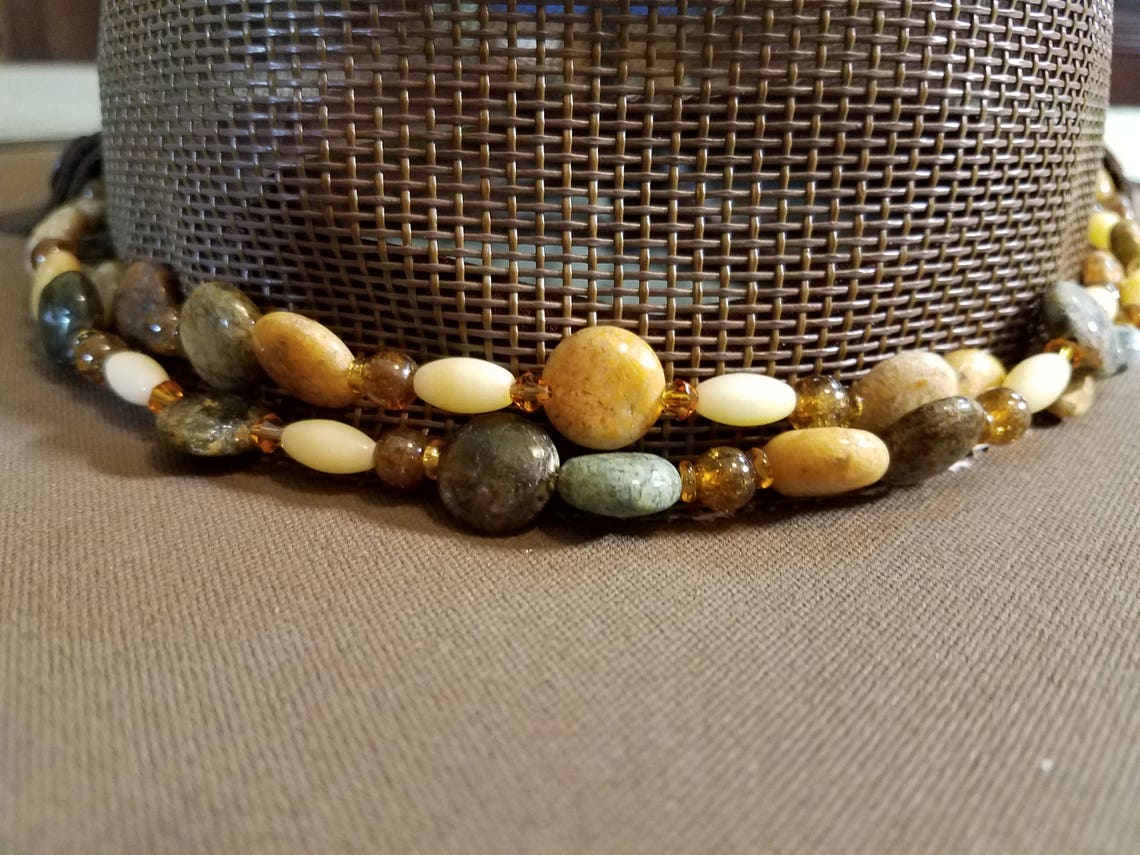 Aussie Hat, Australian Hat, Safari Hat, Beaded Hat Band, Canvas Hat ...