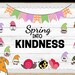 Hello Spring - April & May Bulletin Board - Kindness Bulletin Board Kit ...